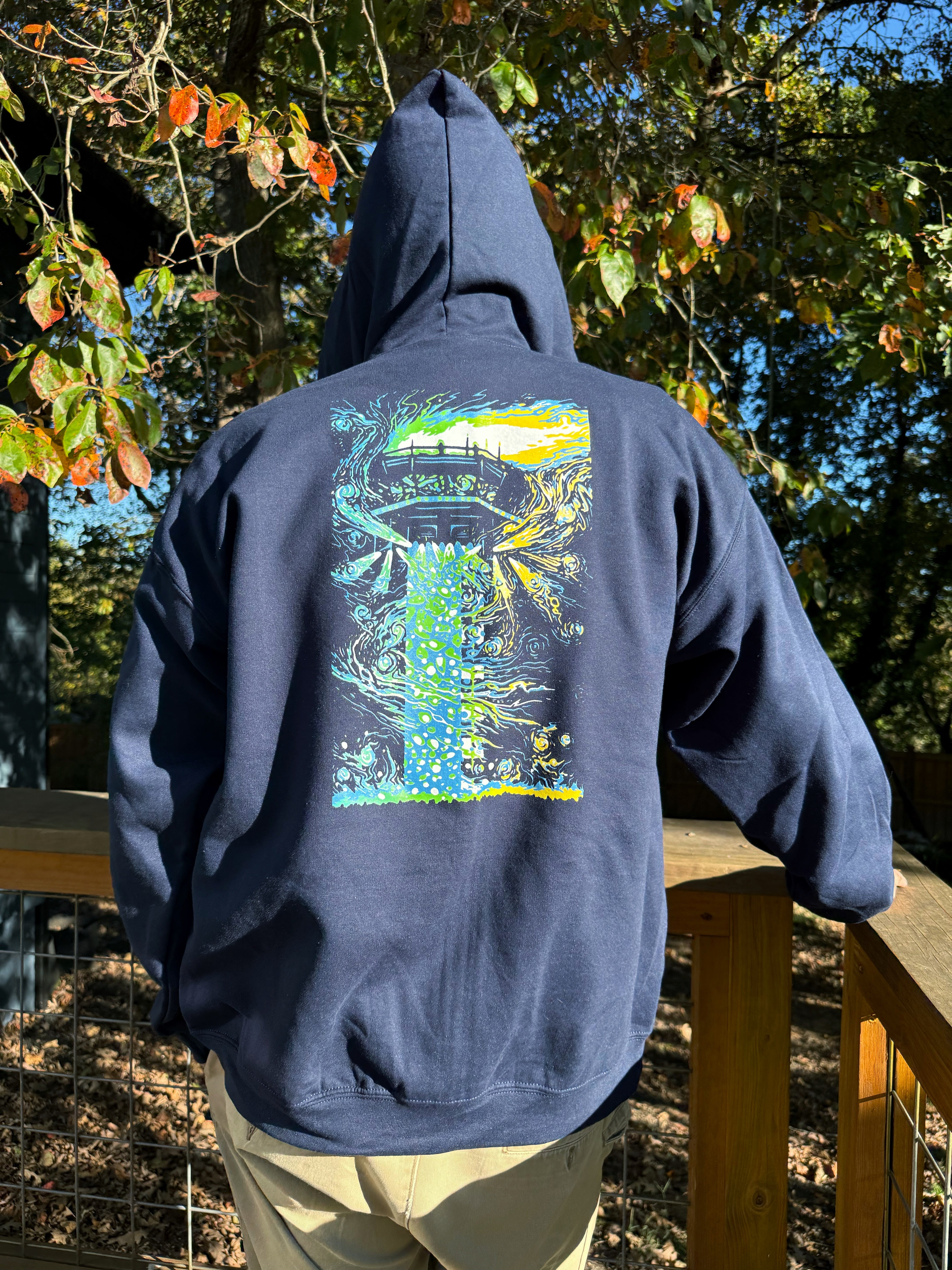 Tower Jam III Zip-Up Hoodie – Isadora Bullock Ink