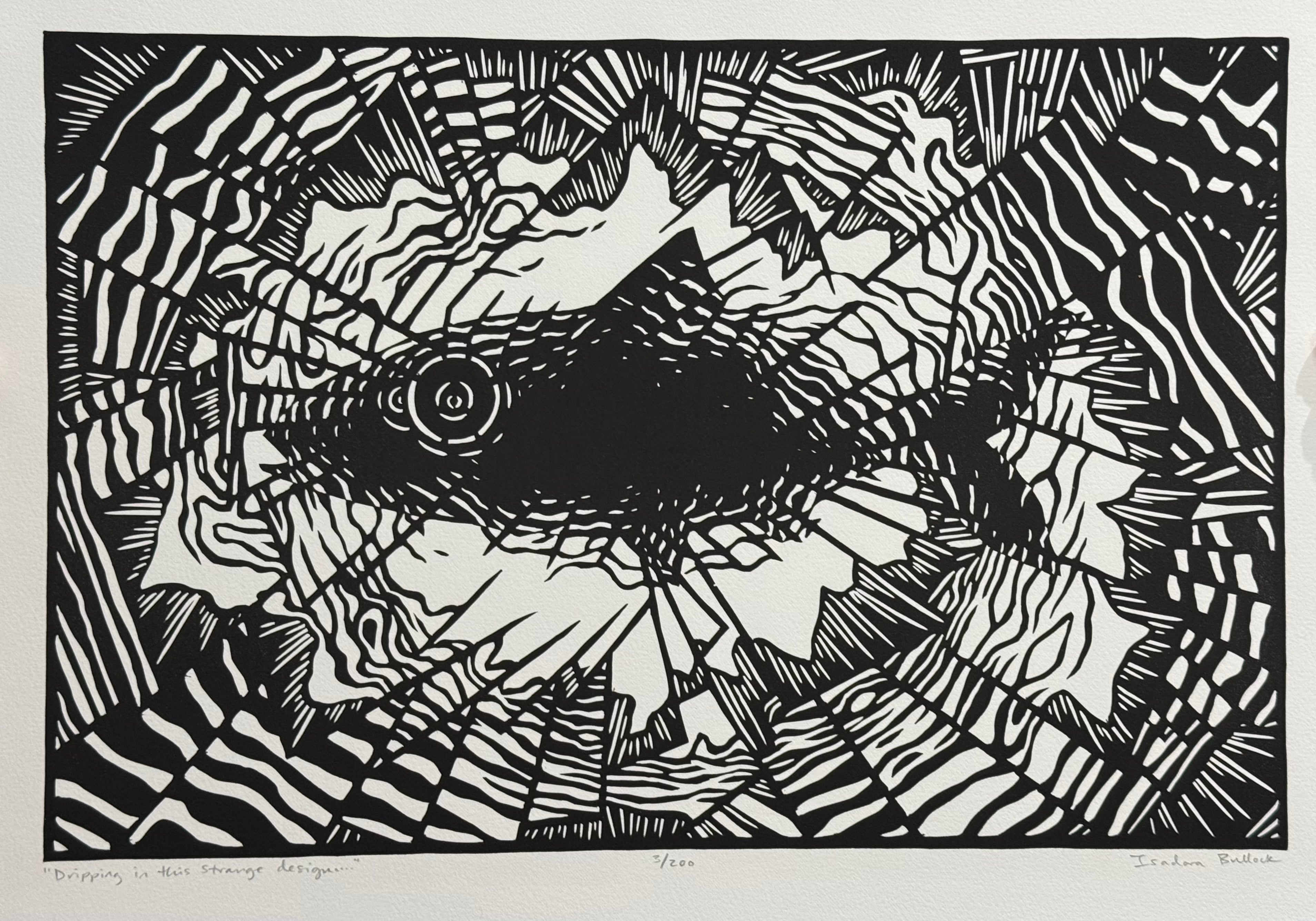 Dripping in this Strange Design – Isadora Bullock Ink